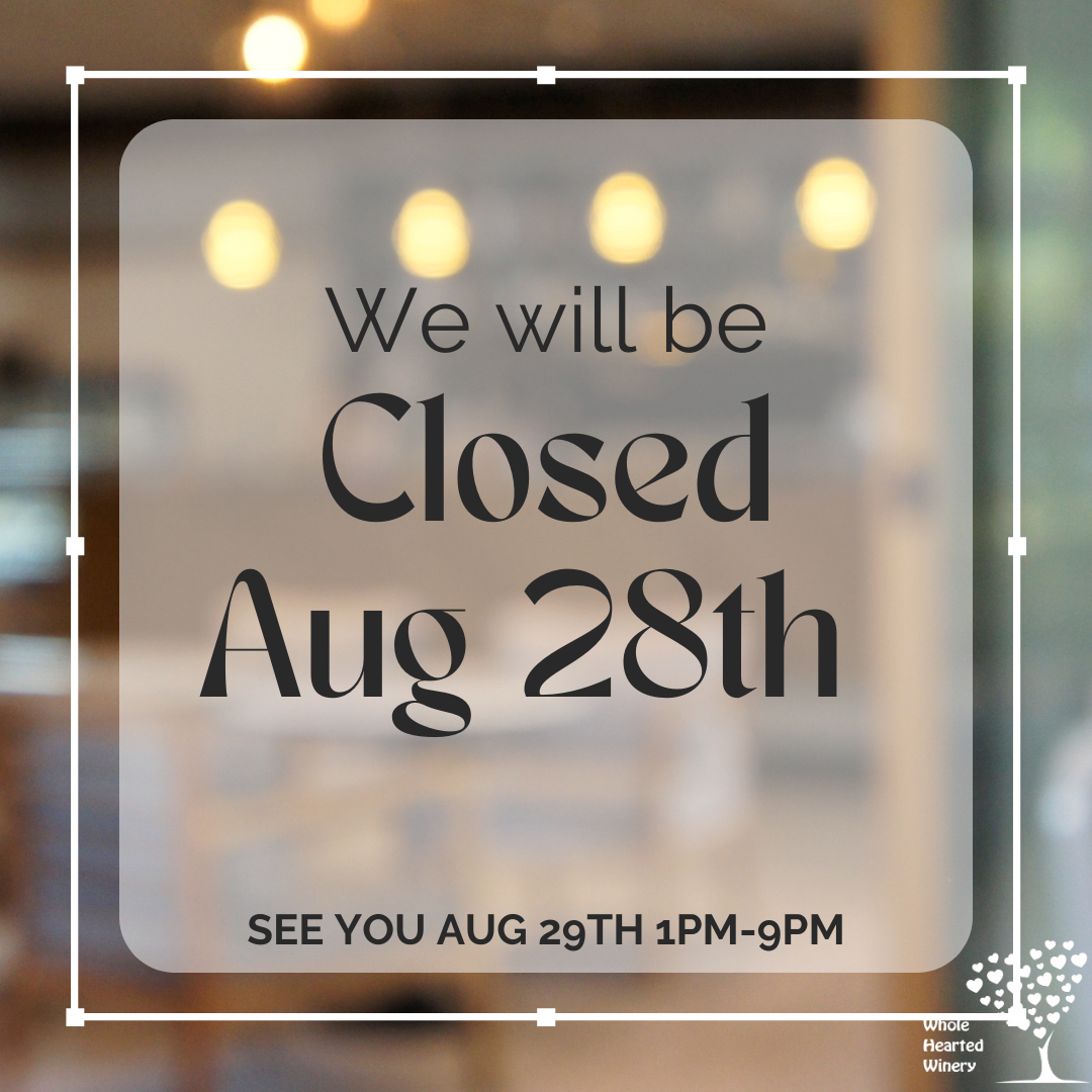 Events – Whole Hearted Winery